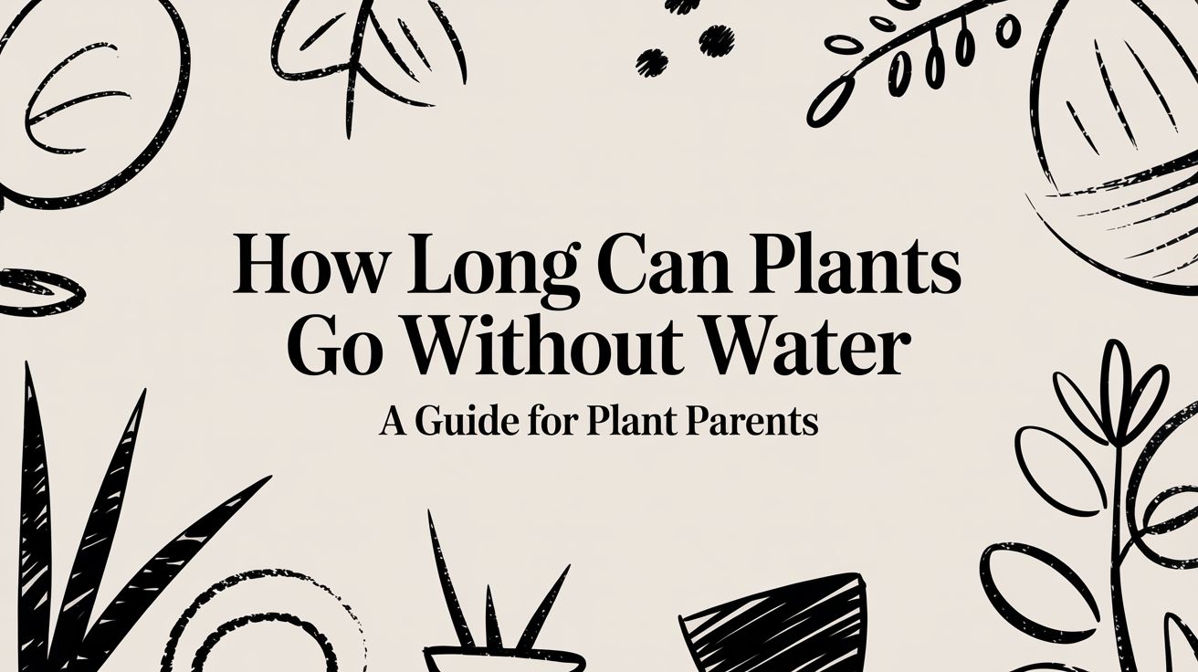 How Long Can Plants Go Without Water? A Guide for Plant Parents ...